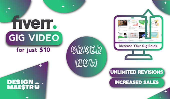 Create fiverr gig video to increase your fiver gig sales by ...