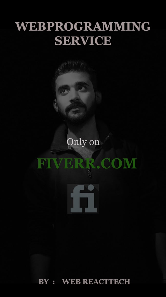 Create a website in reactjs by Web_reacttech | Fiverr