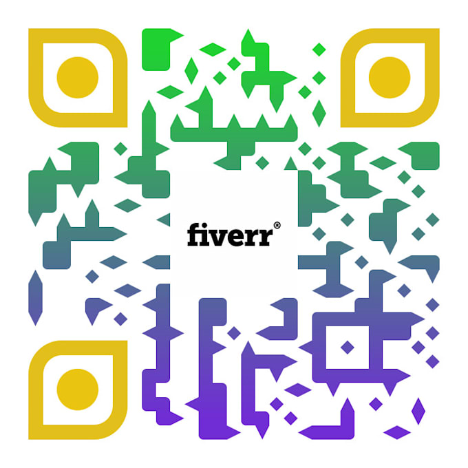 Create the qr code with different shapes and colours by Surajwagh950 ...