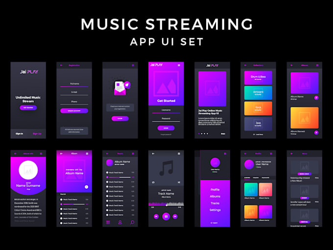 Design interactive mobile app ui ux by Jaykumarnakrani | Fiverr