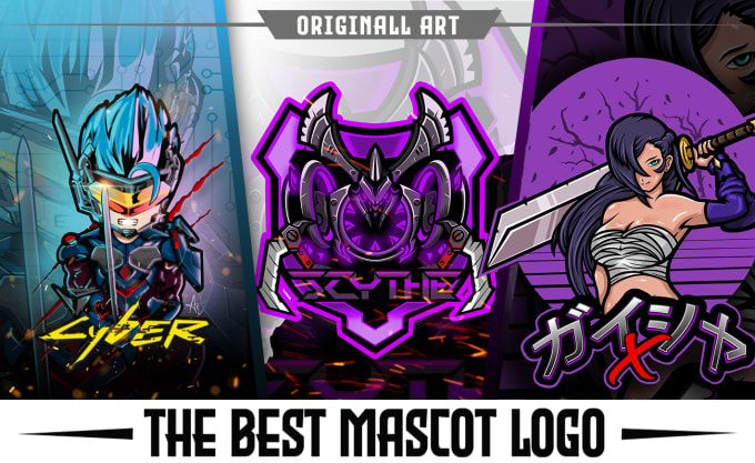 Chibi mascot or logo design for esports, characters and sports by ...