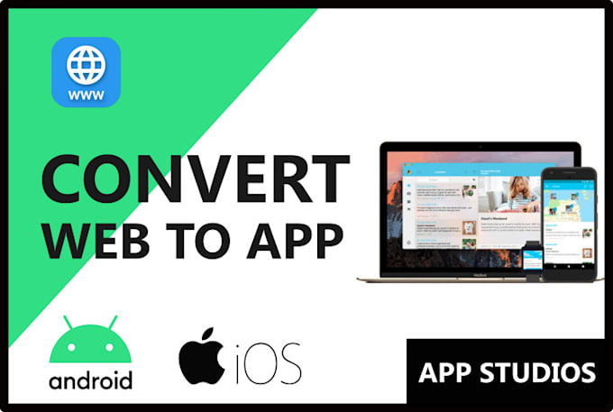Convert Website To An Android And Ios App By Trimuerisandes Fiverr