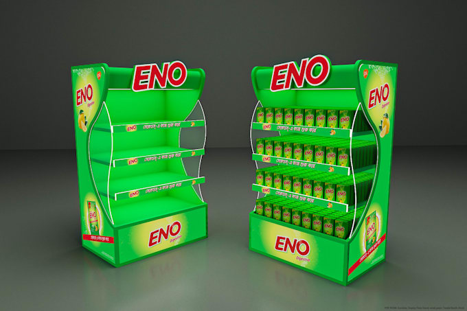 Do creative display stand, floor stand, and packaging by Alamin5745