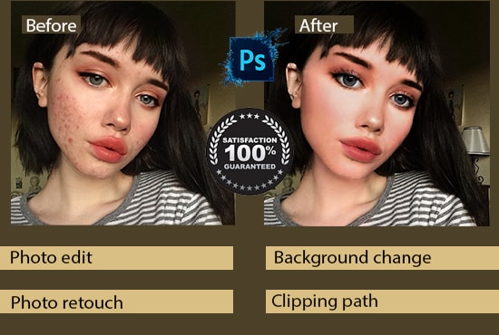 Do photoshop tasks and photo editing tasks by Afridebinsaif | Fiverr