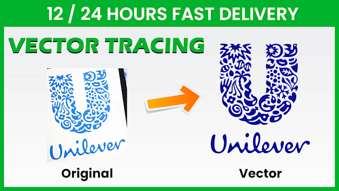 Convert low res logo or image to high res vector by Bhanukapiumal | Fiverr