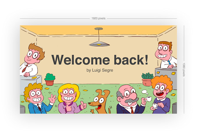 Create a cartoon for your keynote or powerpoint by Luigi_segre | Fiverr