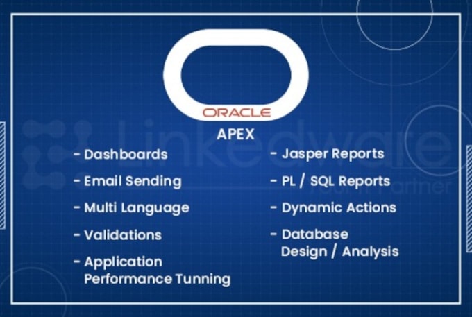 Develop Customize Your Oracle Apex Applications Databases By Linkedware Fiverr