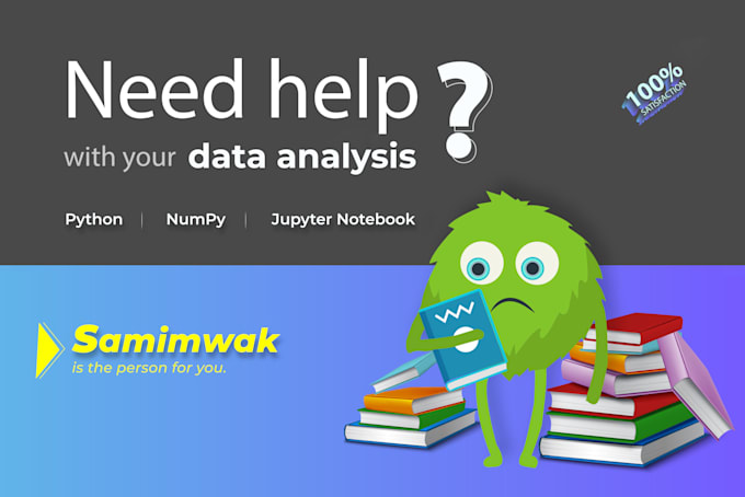 Do data analysis and visualization using python, pandas, jupyter ...