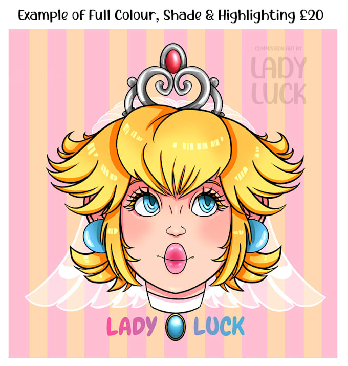 Draw a cartoon and anime style headshot piece of any character by ...