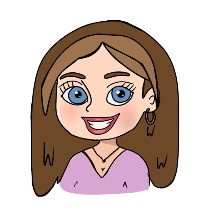 Make a custom cute character based off a picture of you by Mgdoodle ...