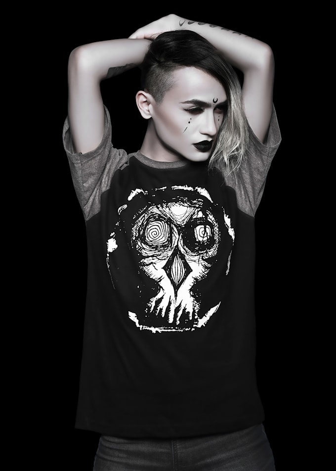 Make gothic prints for tshirts on teespring, redbubble etc by That ...
