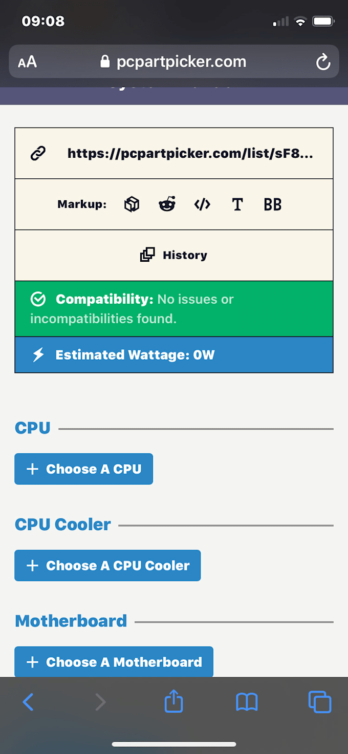 Create a pc partpicker list in your budget by Tommyy1995 | Fiverr
