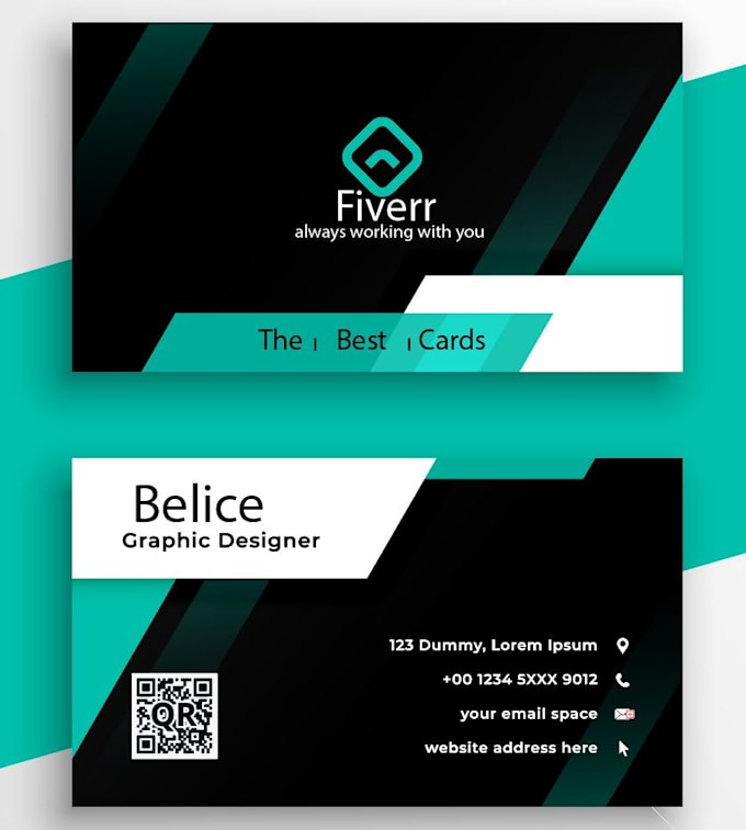Create 3 unique design cards for your business by Gabriel_belice | Fiverr