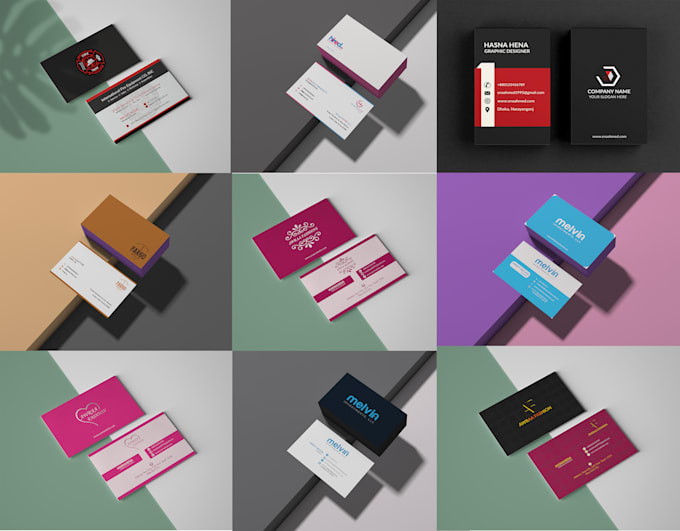 Design creative professional business card by Hasnaena | Fiverr