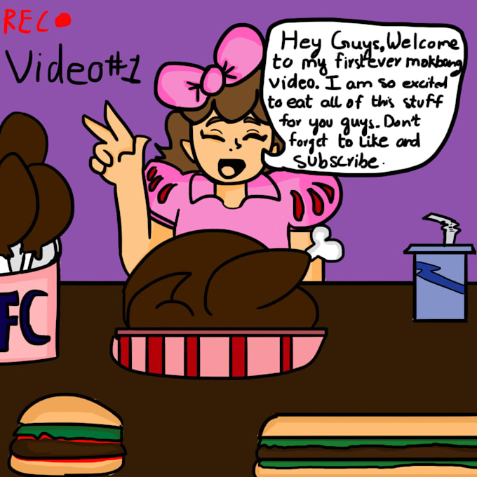 Create a simple modern webcomic with full colors by Benywere | Fiverr