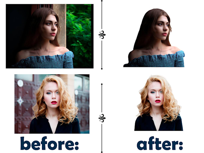 Photoshop cut out image and remove, white, transparent, erase, delete ...