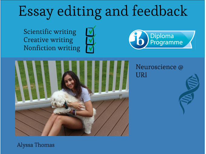 Edit high school science papers perfectly by Alynotebook | Fiverr