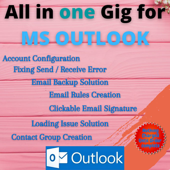Sort ms outlook issues, any version of ms outlook by Devprakash_vish ...
