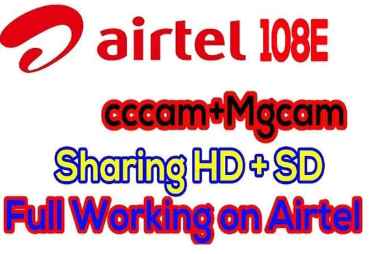 Give you a airtel cccam and mgcam by Nadeemworking | Fiverr
