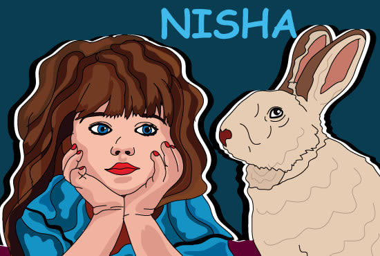 Design 2d characters and tracing illustrations by Translator_expr | Fiverr