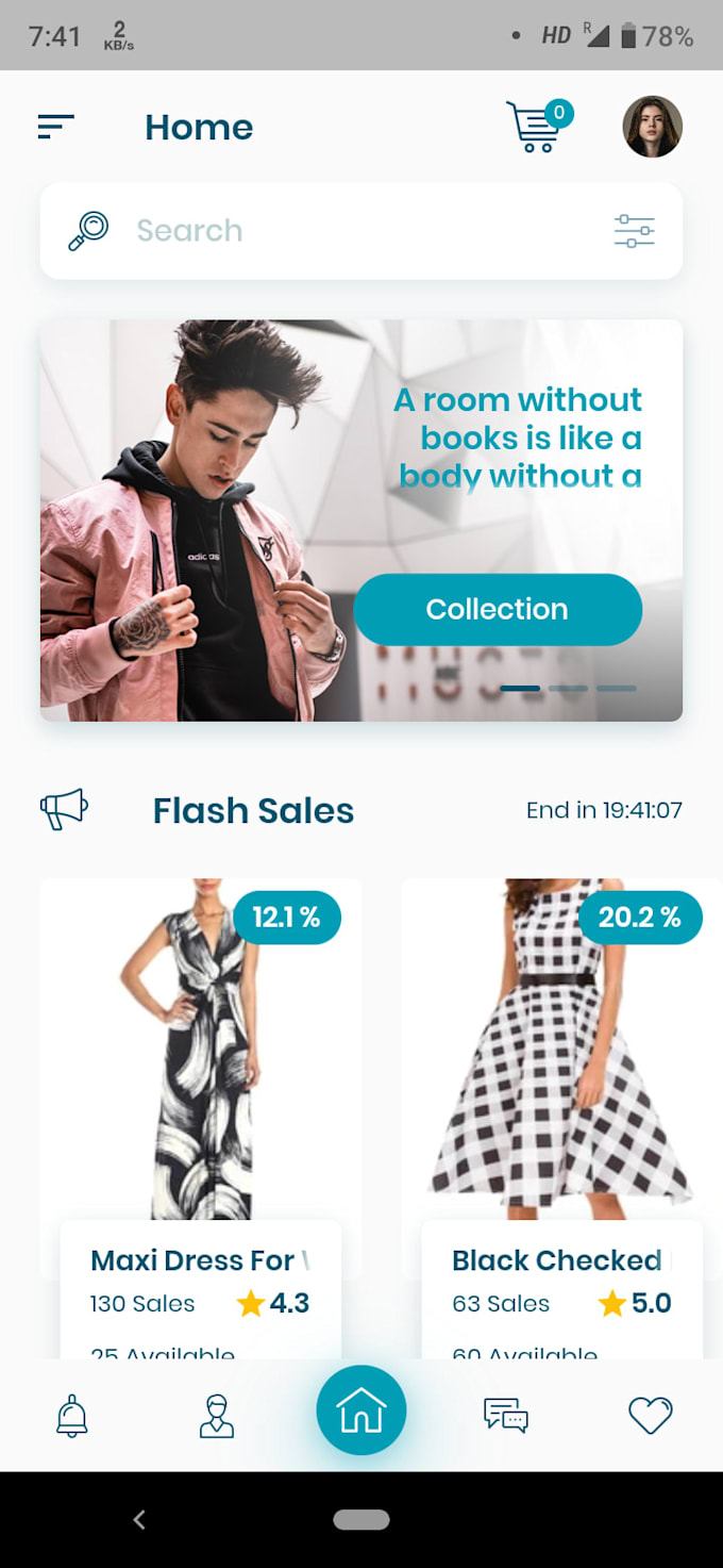Build a mobile app using flutter for both ios and android by ...