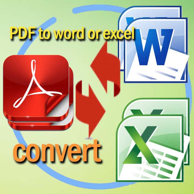 Convert pdf file to ms word or ms excel by Sabowo | Fiverr