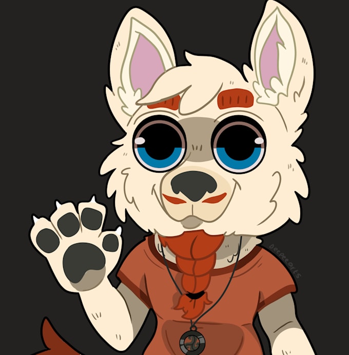 Draw your furry oc as a chibi by Deepeearts | Fiverr