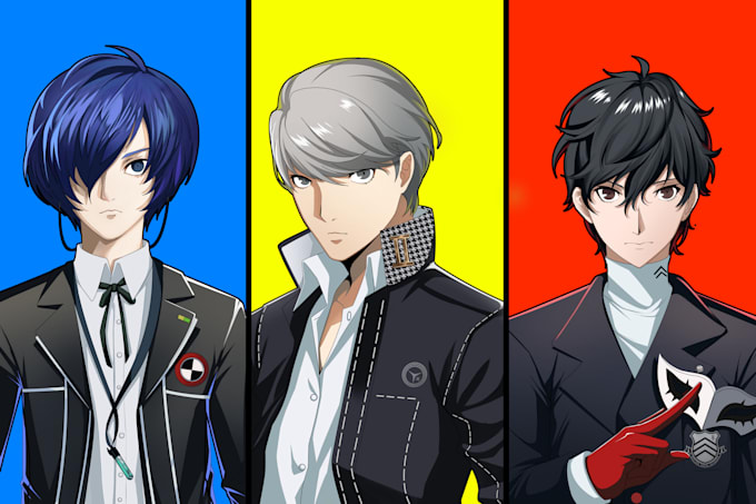 Draw you or any into persona style by Anandasuryaniga | Fiverr