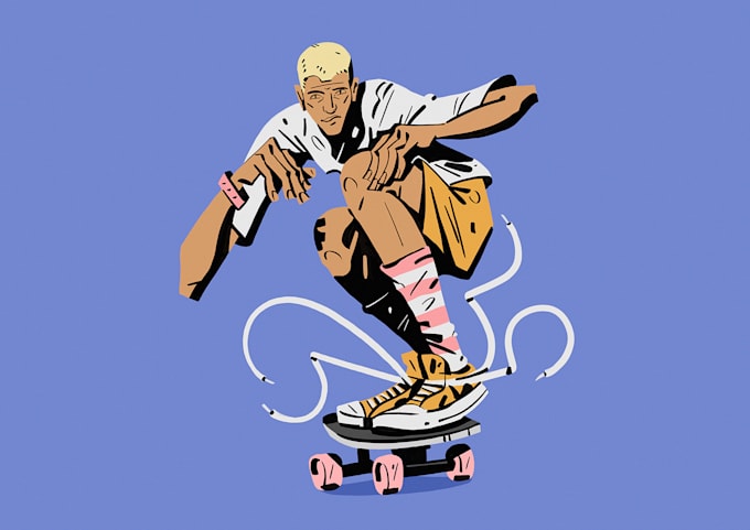 Create illustration of street style character for you by V_kalensky ...