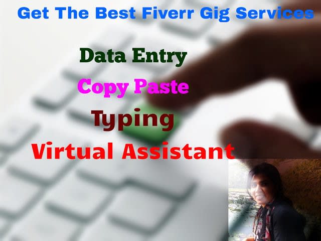 Do any type of data entry or typing work, poster design by Alishahxd ...