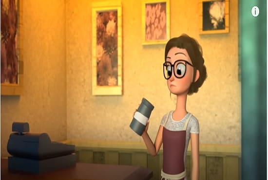 Create the realistic 2d 3d cartoon music video, lyric music video for ...