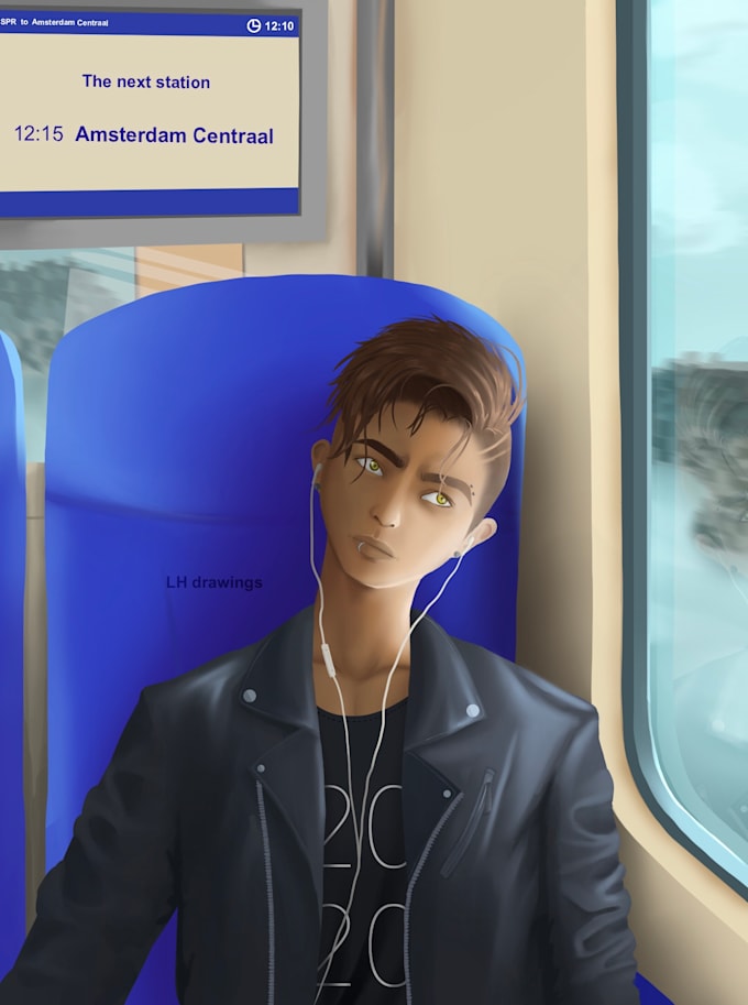 Illustrate an og character by Lihongbos | Fiverr