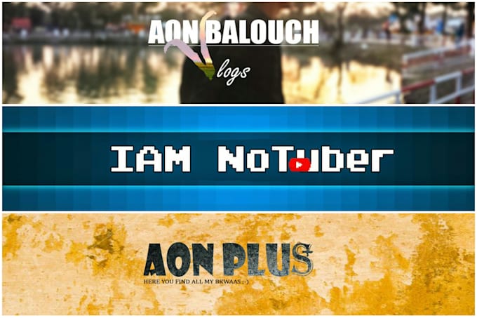 Design a youtube channel art in 24 hours by Technicalaon | Fiverr