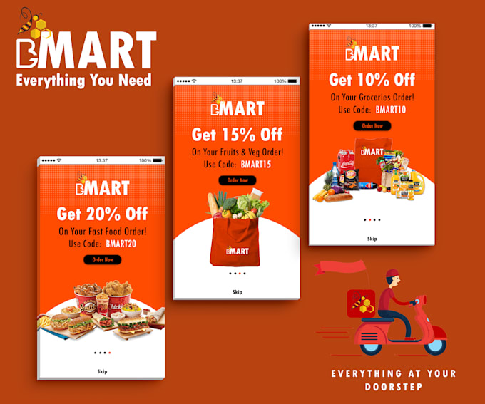 Design professional and clean mobile app ui by Designengrpk | Fiverr