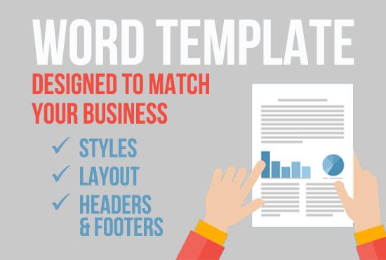 Create templates edit format and design ms word documentation by Usman ...