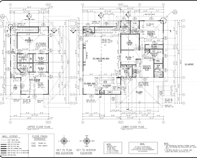 Pdf to autocad or revit conversion by Ctm_architects | Fiverr