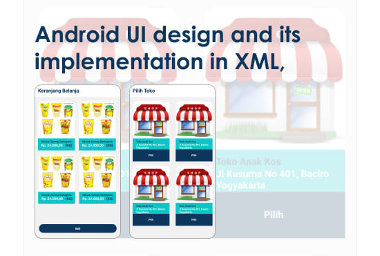 Create android apps ui by Muchama | Fiverr