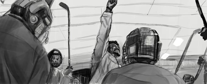 Draw fancy realistic style storyboard base on your concepts by ...