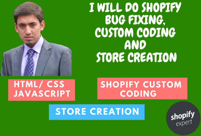 Do Shopify Bug Fixing Or Custom Coding And Customization By Waleed053 Fiverr