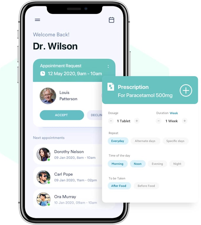 Build the good medical doctor and patient appointment app by ...