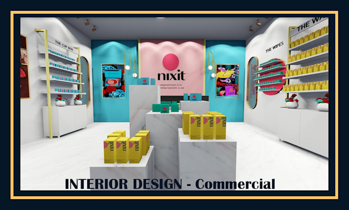 Create the retail store, brands, shop interior by Keiko98 | Fiverr