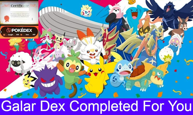Help you complete your galar dex by Saffronnugget | Fiverr