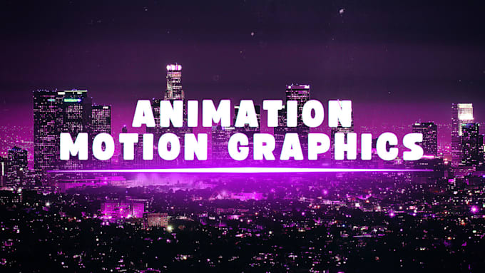 Make eye catching motion graphics and animation by Syedraza0 | Fiverr