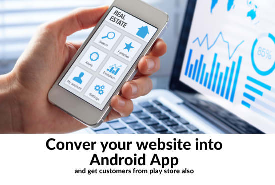 Convert your website into an android app by Vijaypareek | Fiverr