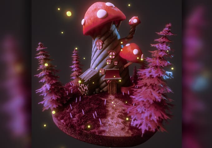 Create 3d isometric environment or low poly environment by Kh_ashique ...