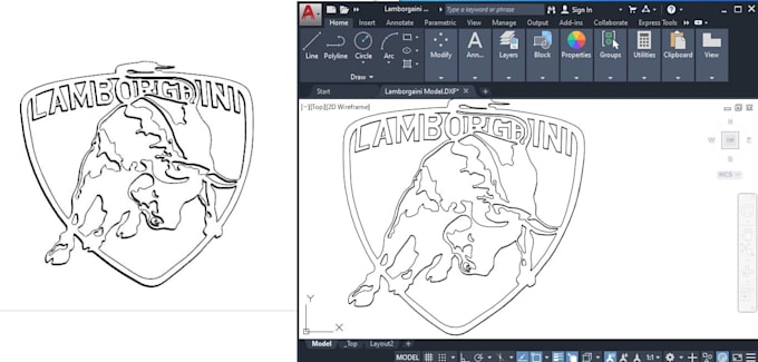 Make dxf files for cnc laser, plasma and water jet cutting by Bdcadpro ...