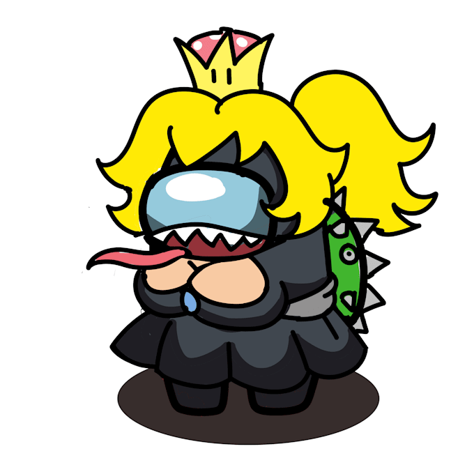 To make a custom among us character for you by Rox_ugarte | Fiverr