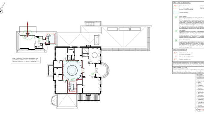 Prepare fire strategy drawings for england building control by ...