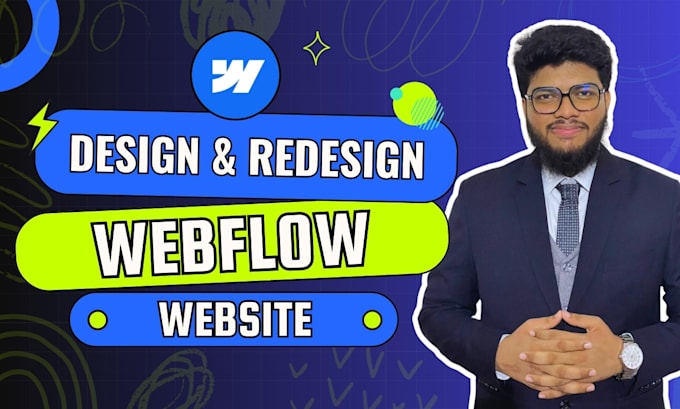 Design or develop webflow website, figma to webflow, webflow expert by ...
