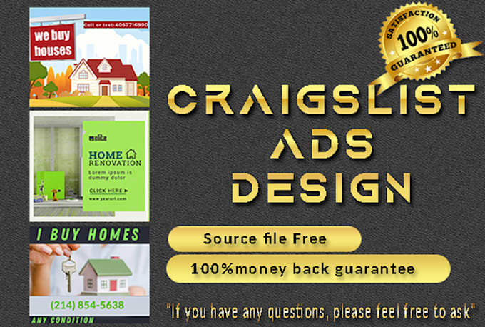 Design amazing craigslist ads by Engrayesha | Fiverr